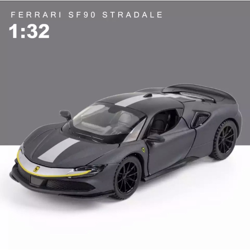 FEO Ferra SF90 Stradale Diecast Car Model Alloy Car Diecast Model Toys ...