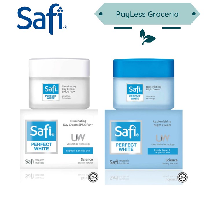 Safi Perfect White Day / Night Cream 45g | Shopee Malaysia