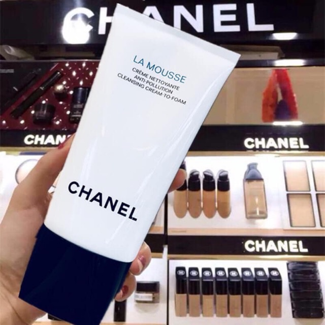 Chanel LA MOUSSE 150ml - ANTI-POLLUTION CLEANSING CREAM-TO-FOAM ...