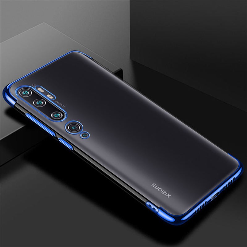 Xiaomi Mi Note 10 lite Case Silicone Soft Plating Case Xiaomi Mi Note10 ...