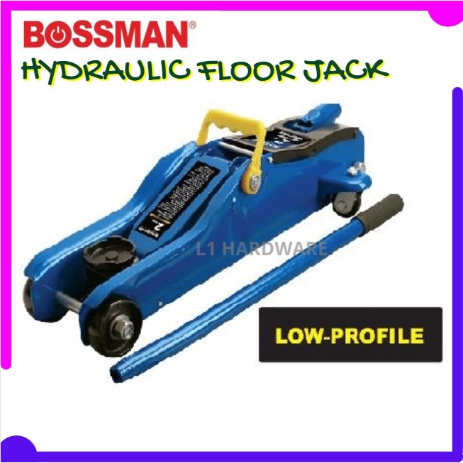 Bossman Heavy Duty 2 Ton Low Profile Portable Hydraulic Floor Jack ...