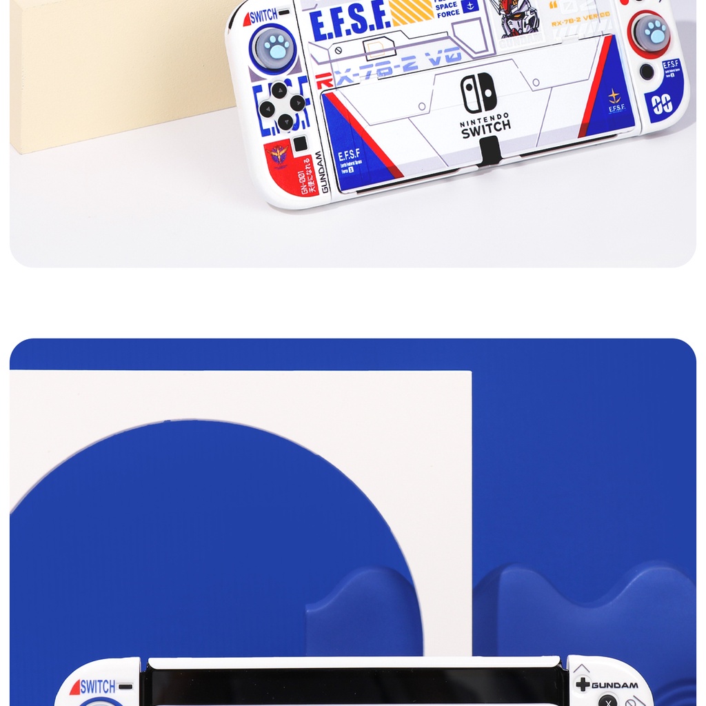 [Gundam] Switch OLED Case for Nintendo Switch & OLED, Nintendo Switch ...