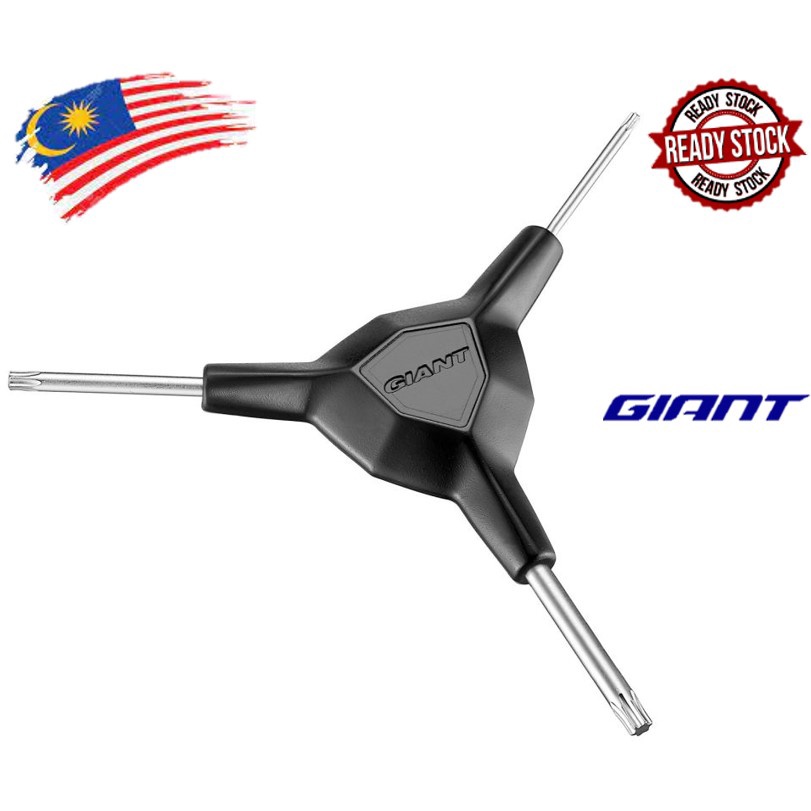 GIANT Tool Shed Pro Torx Y-Wrench T10/T25/T30 | Shopee Malaysia