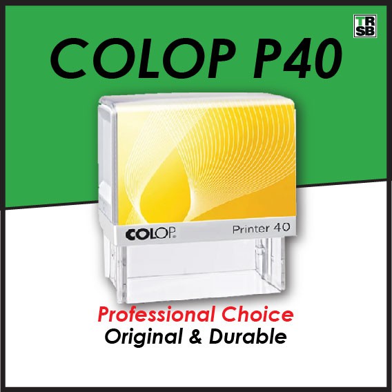 Colop P40 | Self Ink Stamp | Shopee Malaysia
