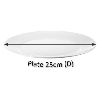 🍽IKEA OFTAST🍽 Secure Packaging Deep Plate 20cm (D) Plate 25cm (D ...