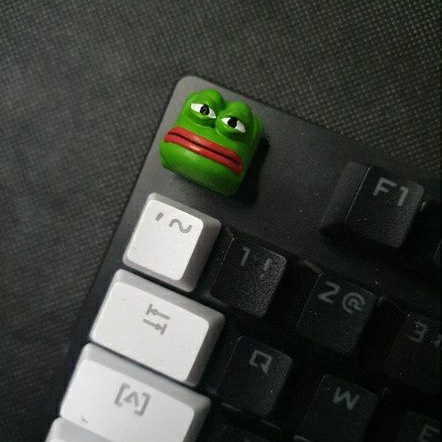 Artisan Custom Keycaps Keyboard PEPE the FROG Mechanical Switches ...