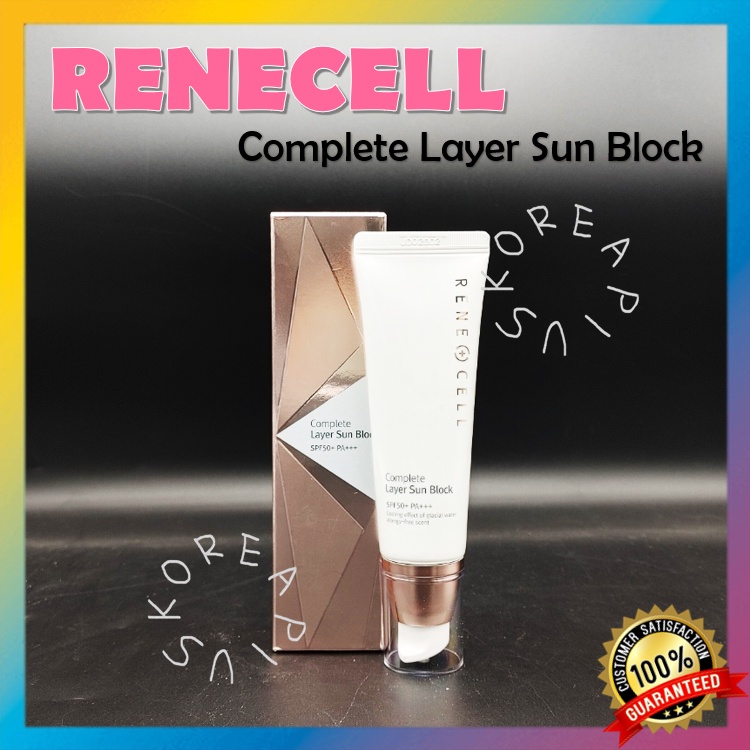 [RENECELL] Complete Layer Sun Block SPF50+ PA+++ 50ml | Shopee Malaysia