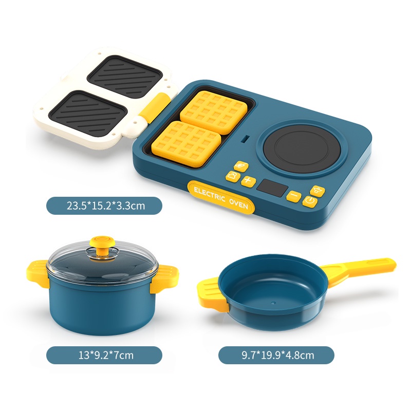 Yimi 42Pcs Kitchen Toys Rice Cooker Toys Kid's Kitchen Toy Set Play ...