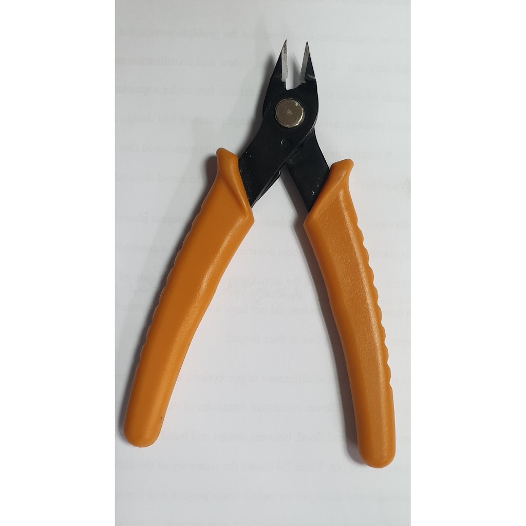 Mini Nose Cutting Plier Electrical Wire Cable Cutter Metal Side Snips ...