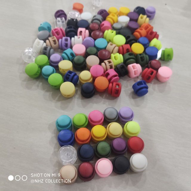 Spring Buckle 6mm, Spring Cord Lock, Plastic Drawstring Stopper (50pcs ...