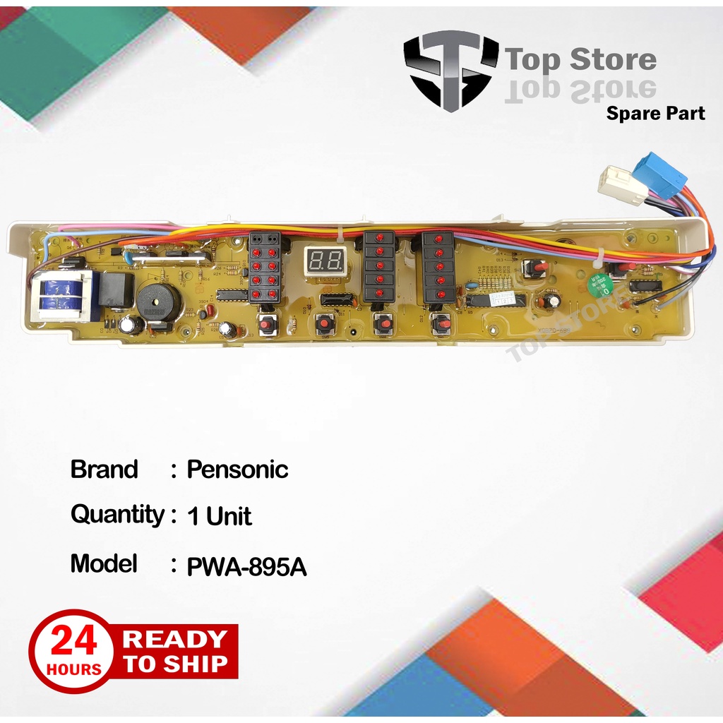 Pensonic Washing Machine PCB Control Board PWA-895A | Shopee Malaysia