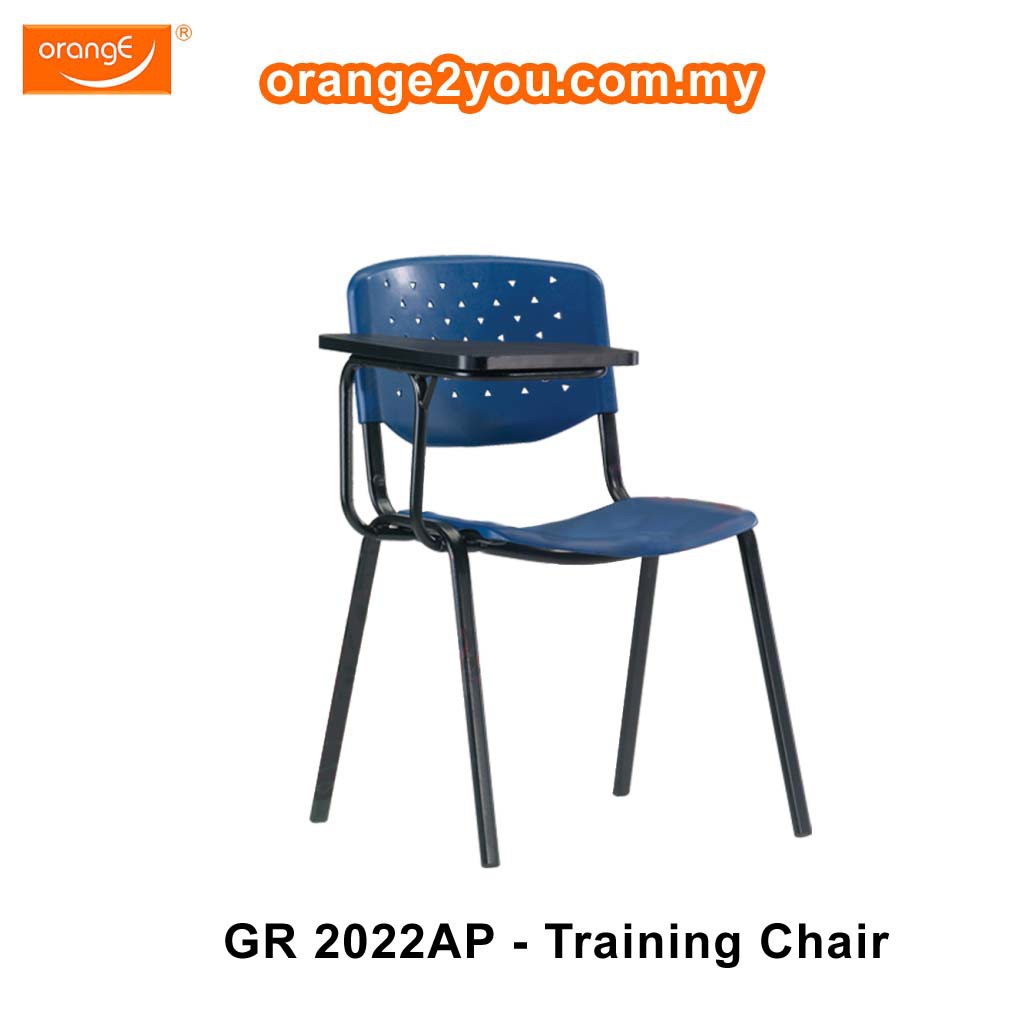 Heavy Duty Student Seminar Training Chair with Plastic Flip Top ...