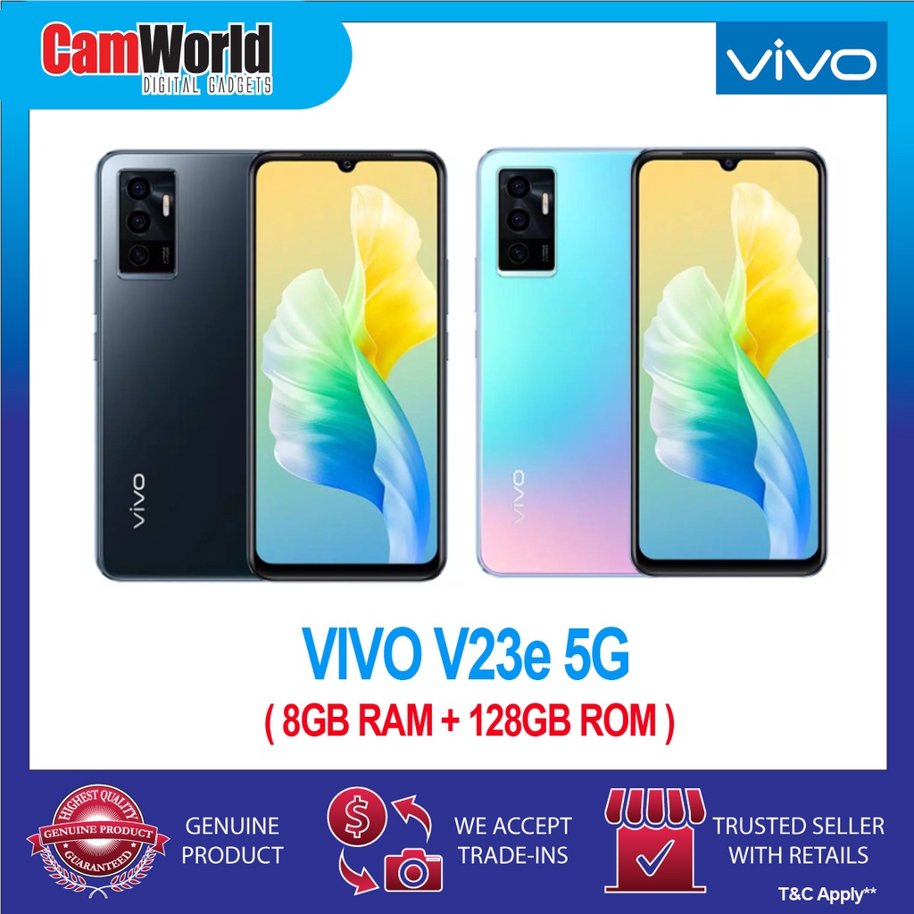 Vivo V23e 5G ( 8GB RAM + 128GB ROM ) | Shopee Malaysia