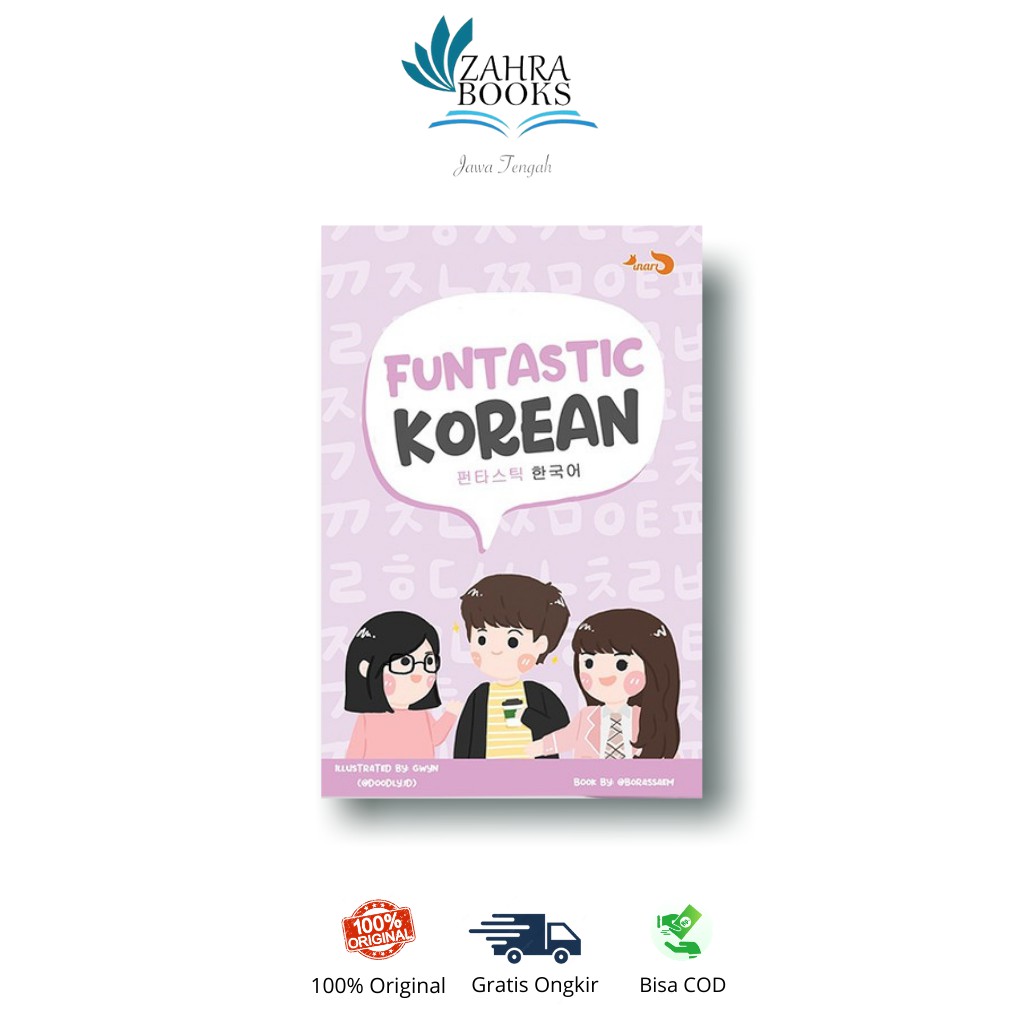 Hr - FUNTASTIC KOREAN Book by Borassaem And Gwyn [Original] | Shopee ...