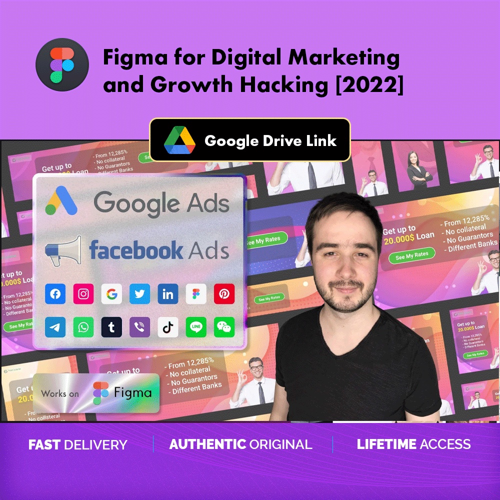 Figma Course-Figma for Digital Marketing and Growth Hacking- Learn Figma | Figma Tutorial ...
