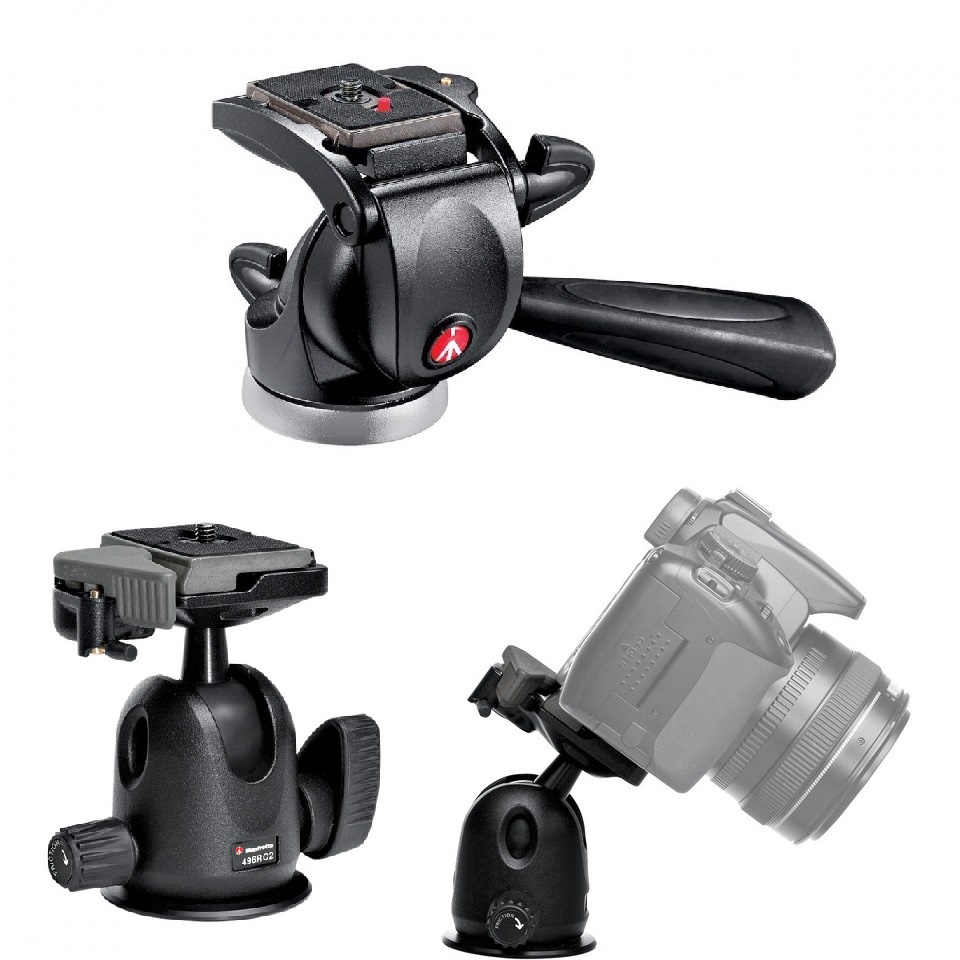 Manfrotto Photo Video Pan and Tilt Tripod Head 391RC2 / 804RC2 / 460MG ...