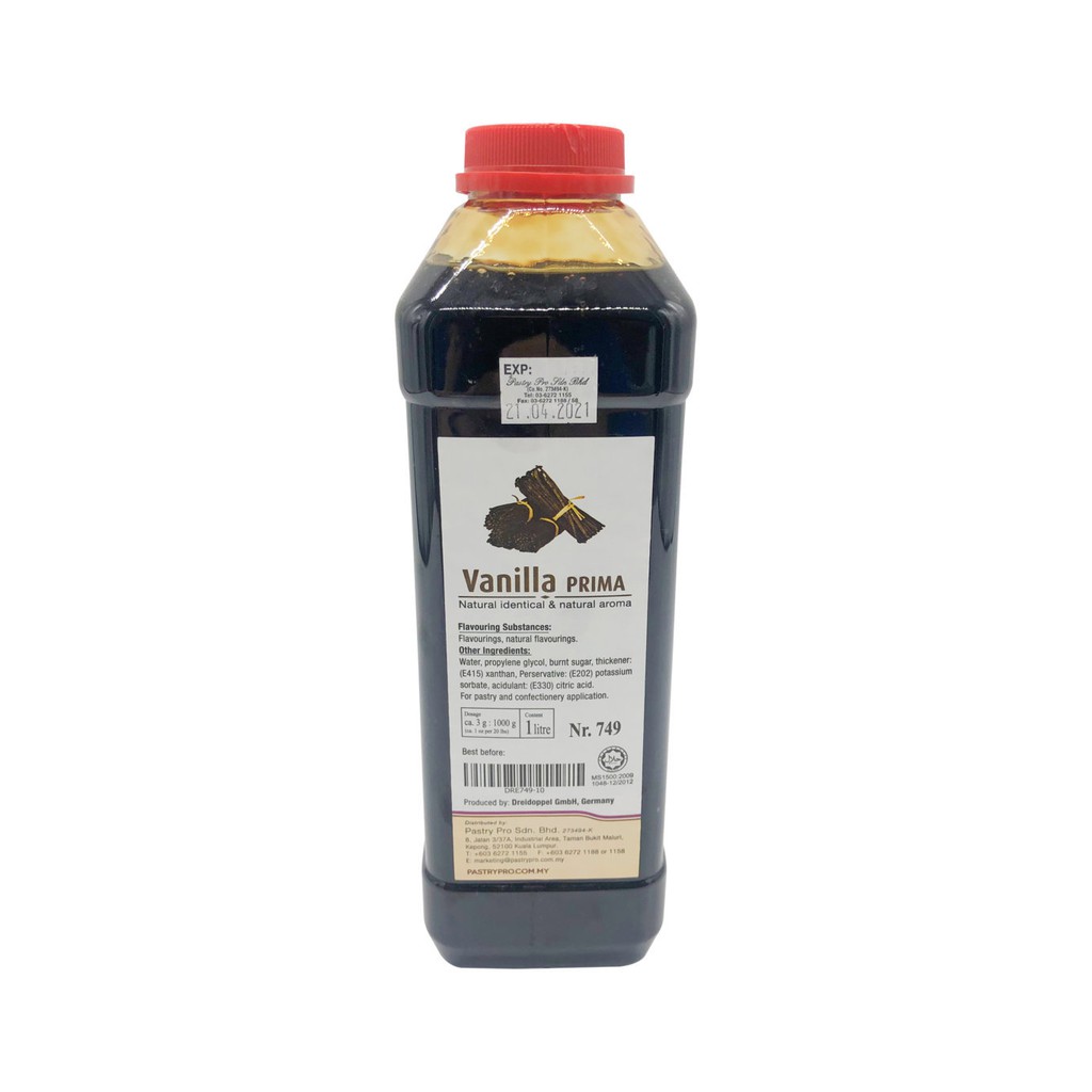 [Halal] Dreidoppel, Essence, VANILLA PRIMA / Vanilla Essence /Esen ...