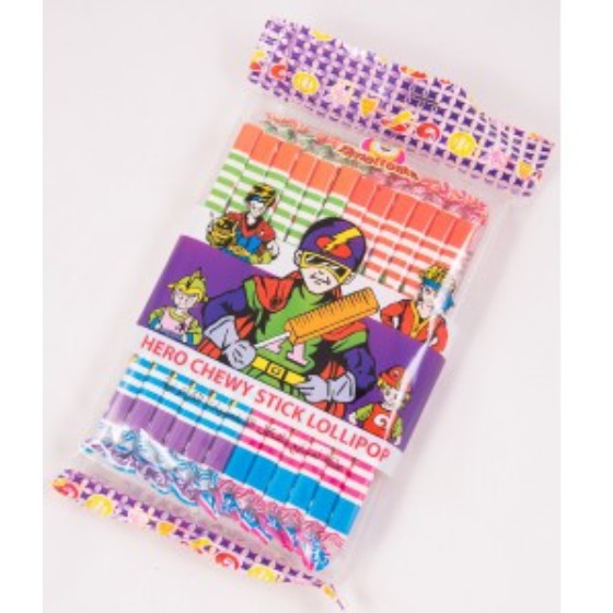 Hero Chewy Stick Lollipop（24Pcs/Pack) | Shopee Malaysia