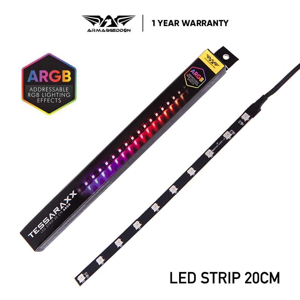 Armaggeddon Tessaraxx ARGB 20CM LED Strip | 6 Pin Connector ...