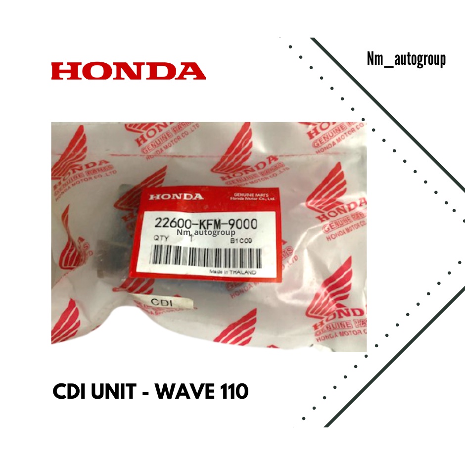 HONDA ORI Power Racing CDI Unit - WAVE 125 / WAVE 110 | Shopee Malaysia