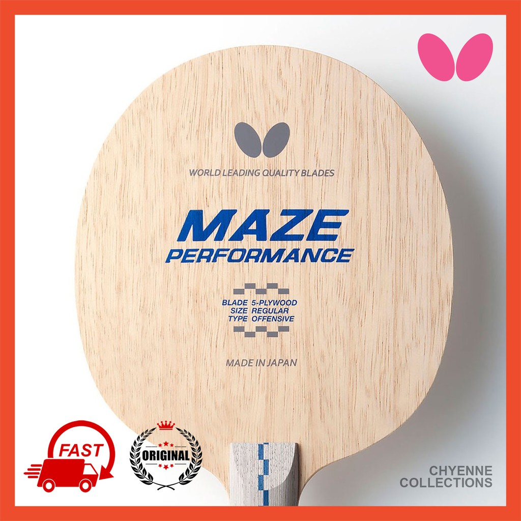 JAPAN Butterfly ORIGINAL Series • Maze Performance FL • Table Tennis ...