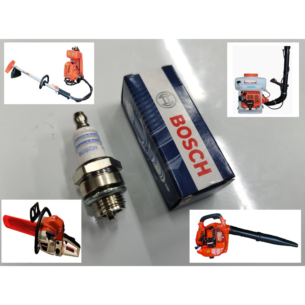Original WS8E BOSCH Spark Plug for Brush Cutter/Chain Saw/Mist Blower ...