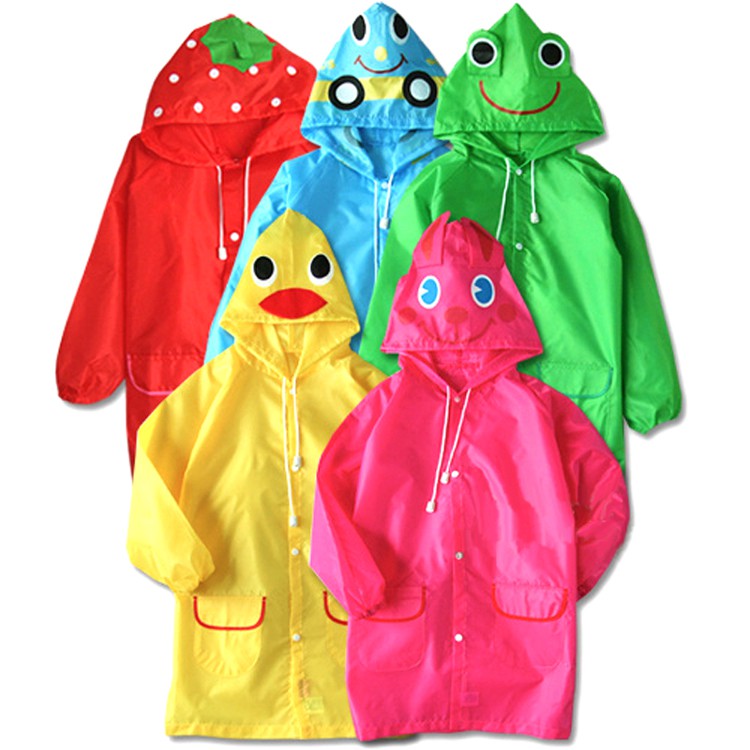 Kids Outdoor Cute Funny Raincoat (Duckling) | Shopee Malaysia