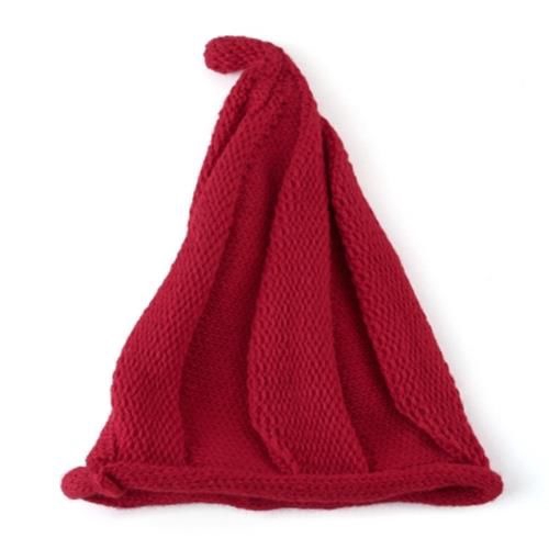 TRENDY TWISTED CHILD UNISEX WOOL KNITTING POINTED HAT (RED) | Shopee ...