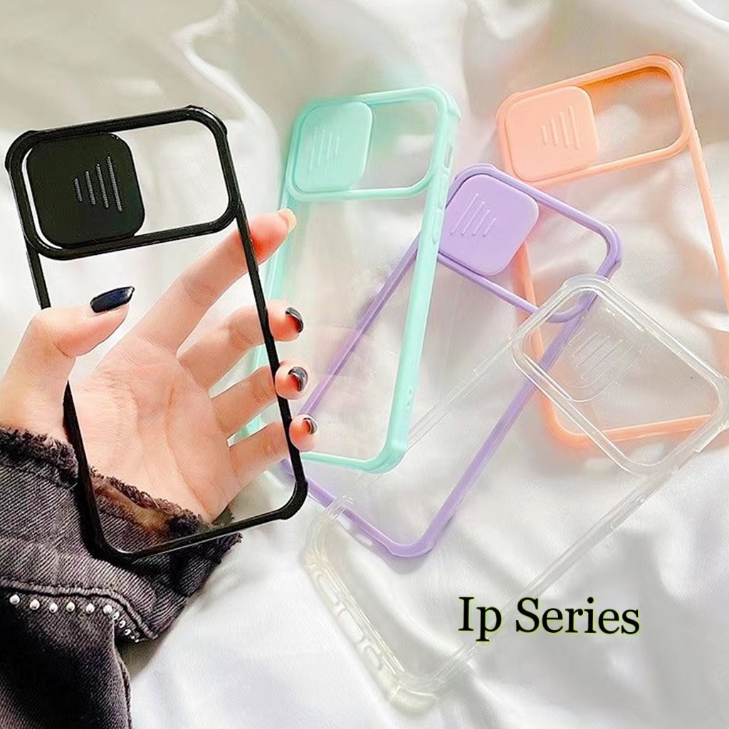 Casing iP 12 Pro Max 13 Pro Max Camera Protection Window Slide ...
