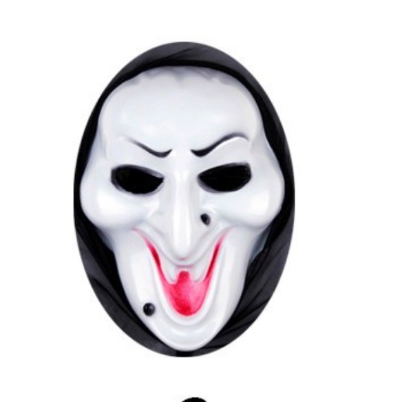 Kosplay Topeng Muka Hantu Cosplay Ghost Face Mask Play Game Player ...