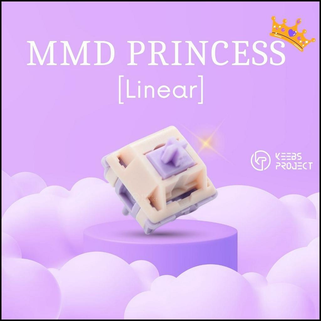 [READY STOCK] MMD Princess Lavender 5pin Linear Switches Switch for ...