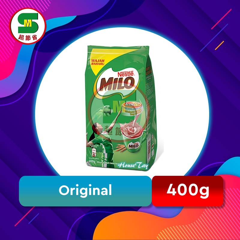 Nestlé Milo Activ-Go Softpack 400g | Shopee Malaysia