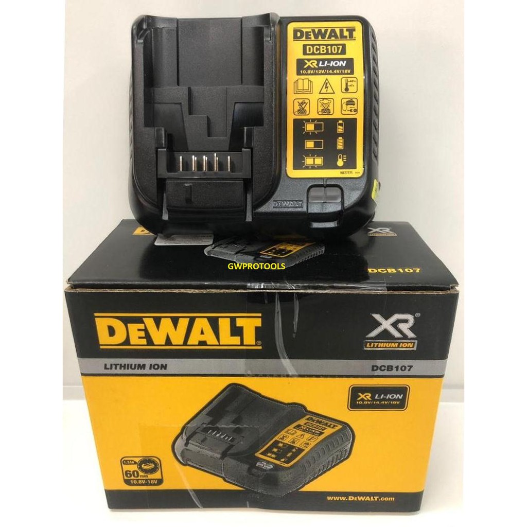 DCB107 - DEWALT 10.8V-18V XR LI-ION BATTERY CHARGER | Shopee Malaysia