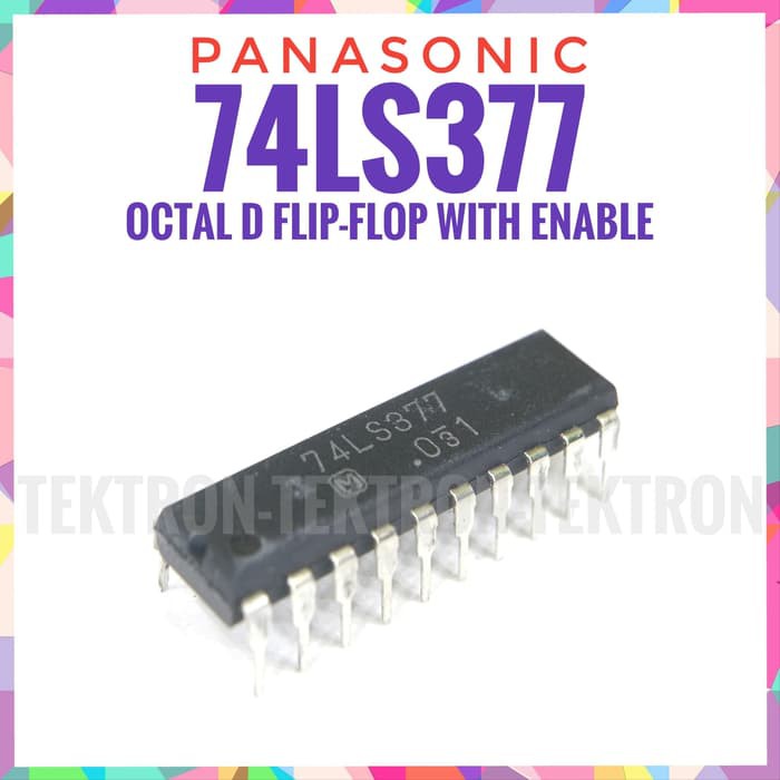 Panasonic 74LS377 Octal D Flip-flop with enable 74377 | Shopee Malaysia