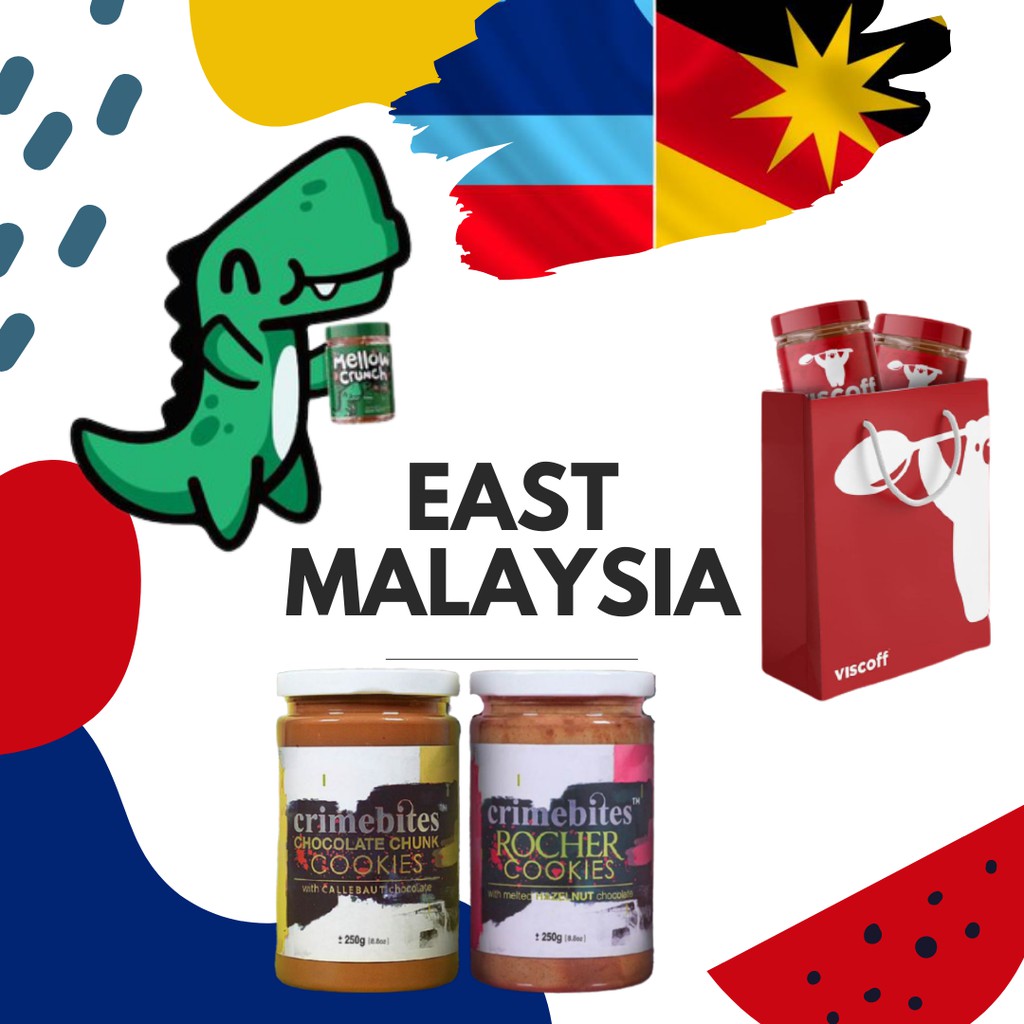 Mellow Crunch Crimebites Chunk Rocher Viscoff Sabah and Sarawak ...