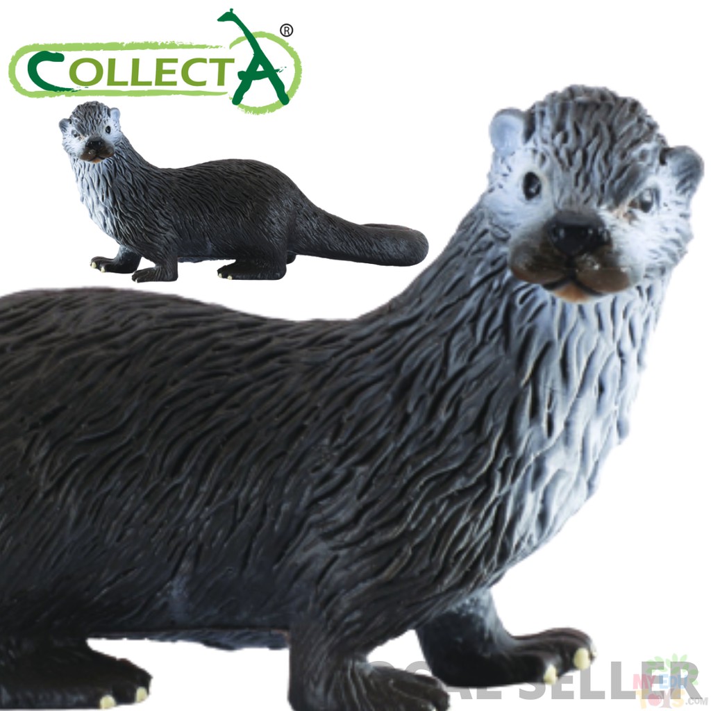 Common Otter - Collecta 88053 Wild Life Animal Action Figures / Toys ...