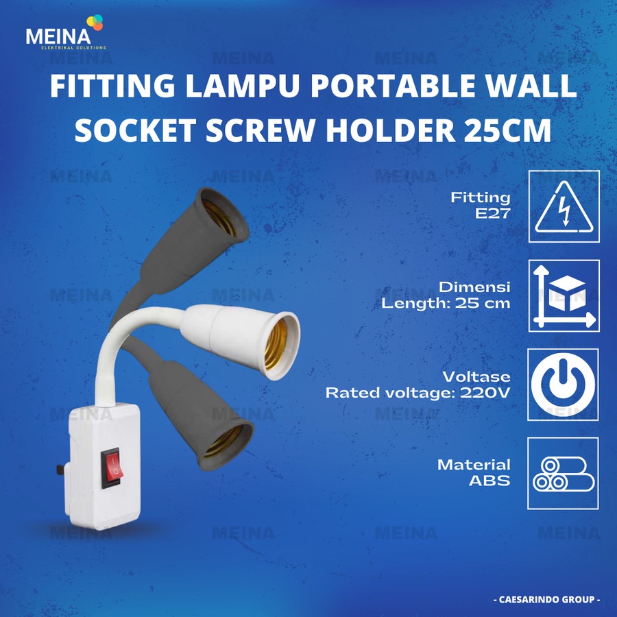 Portable WALL LAMP SOCKET E27 SCREW HOLDER TESTER Lights Fitting ...
