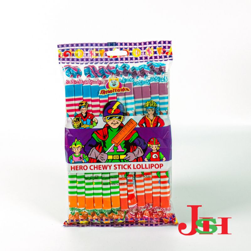 FUNNY CHEWY STICK / HERO CHEWY STICK LOLLIPOP 24 PCS | Shopee Malaysia