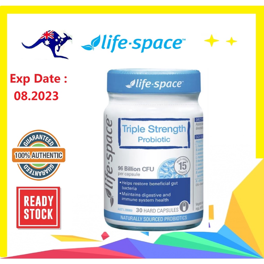 Life Space Triple Strength Probiotic 30 Capsules | Shopee Malaysia