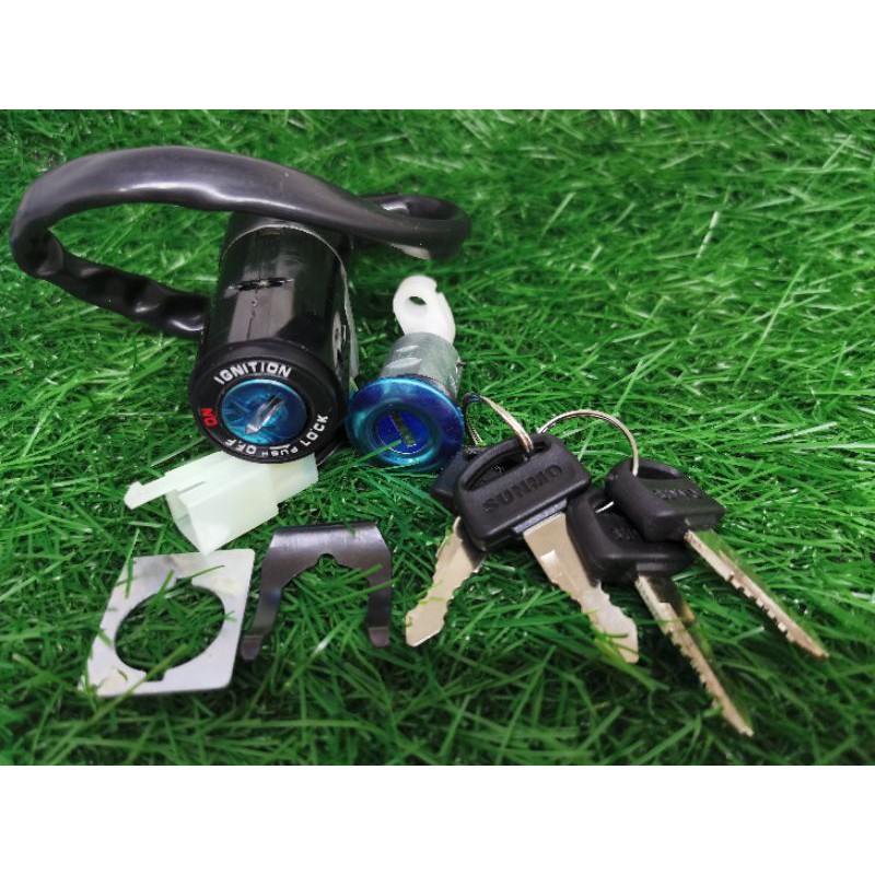 SYM EBONUS E BONUS 110 BONUS110 SR Full Key Set Kunci LOCK SUIS Keyset ...