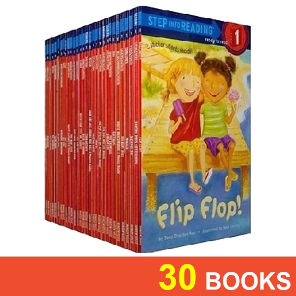 [READY Stock] Step into reading level 1 (30 Books) | Shopee Malaysia