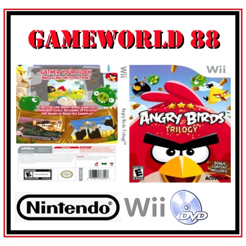 Nintendo Wii Game :Angry Birds Trilogy | Shopee Malaysia