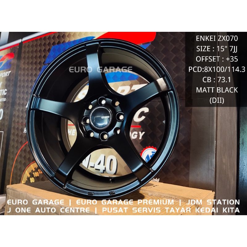 NEW RIM 15 ENKEI 5-SPOKE iriz persona saga myvi jazz city vios axia bezza | Shopee Malaysia