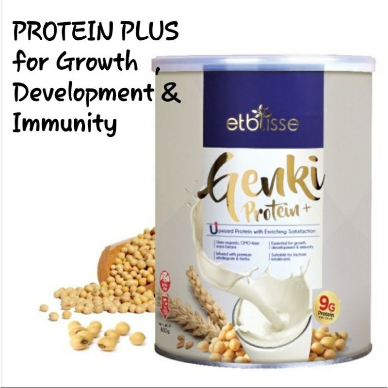 ETBLISSE GENKI PROTEIN PLUS 800g ( exp 01/27) | Shopee Malaysia