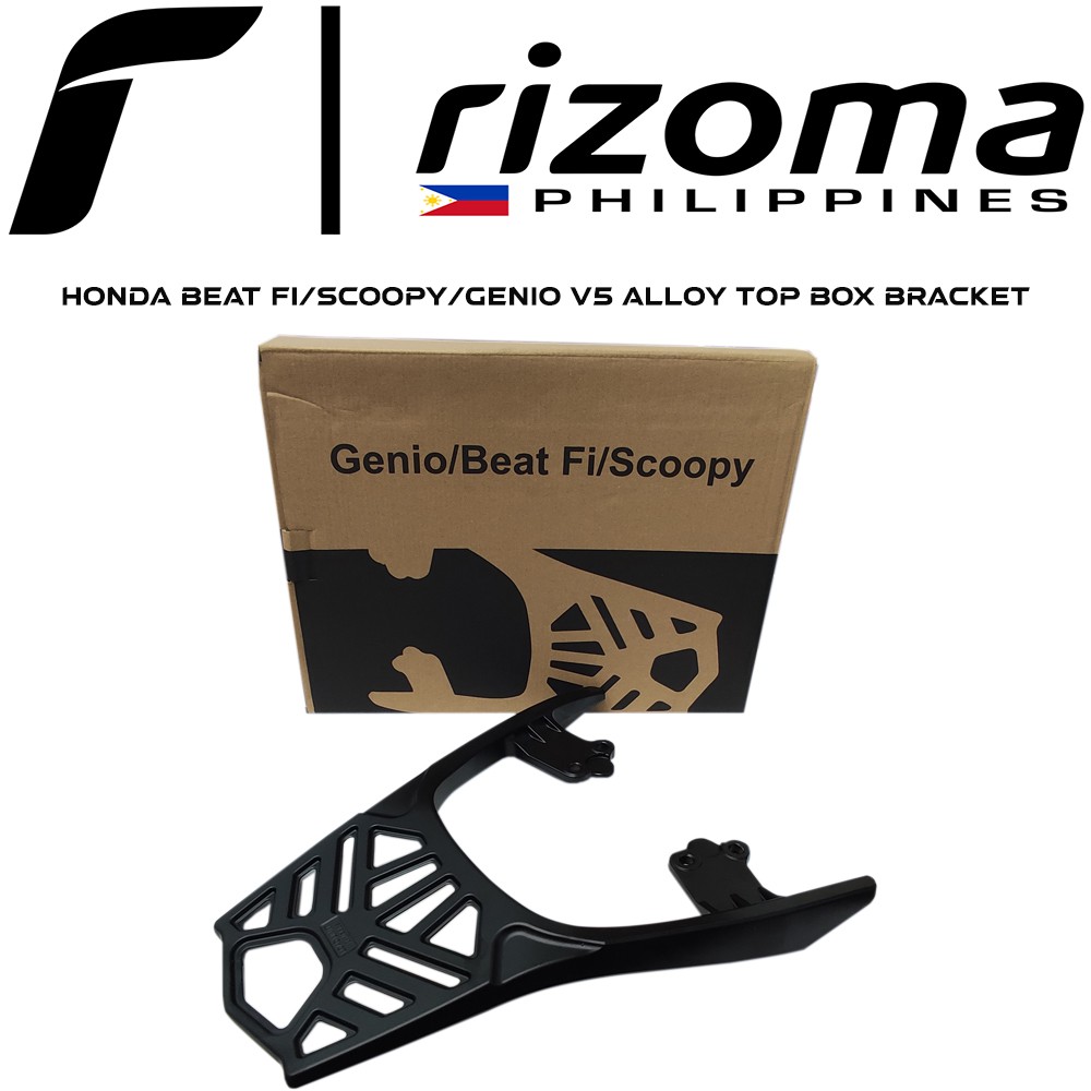 Rizoma Honda Beat Fi Scoopy Genio 4 Holes V5 Top Box Bracket | Shopee ...