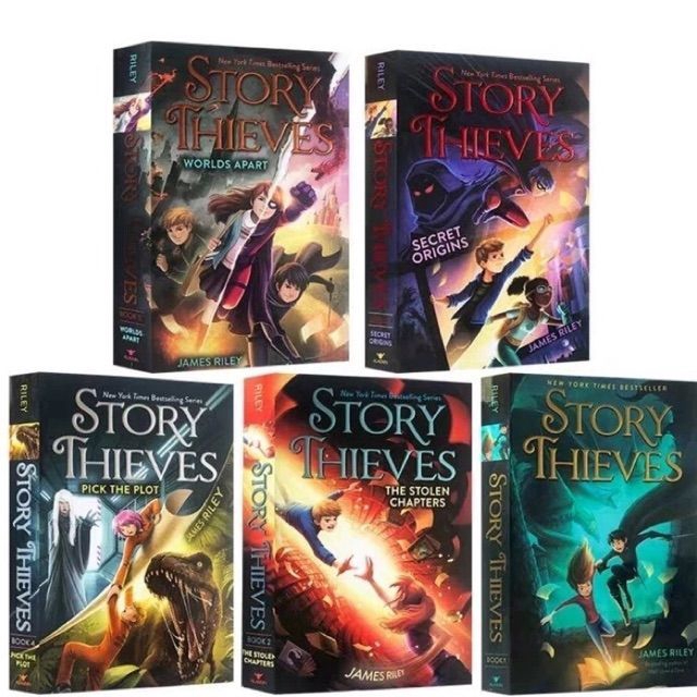 STORY THIEVES COLLECTION BOX SET 5 BOOKS | Shopee Malaysia