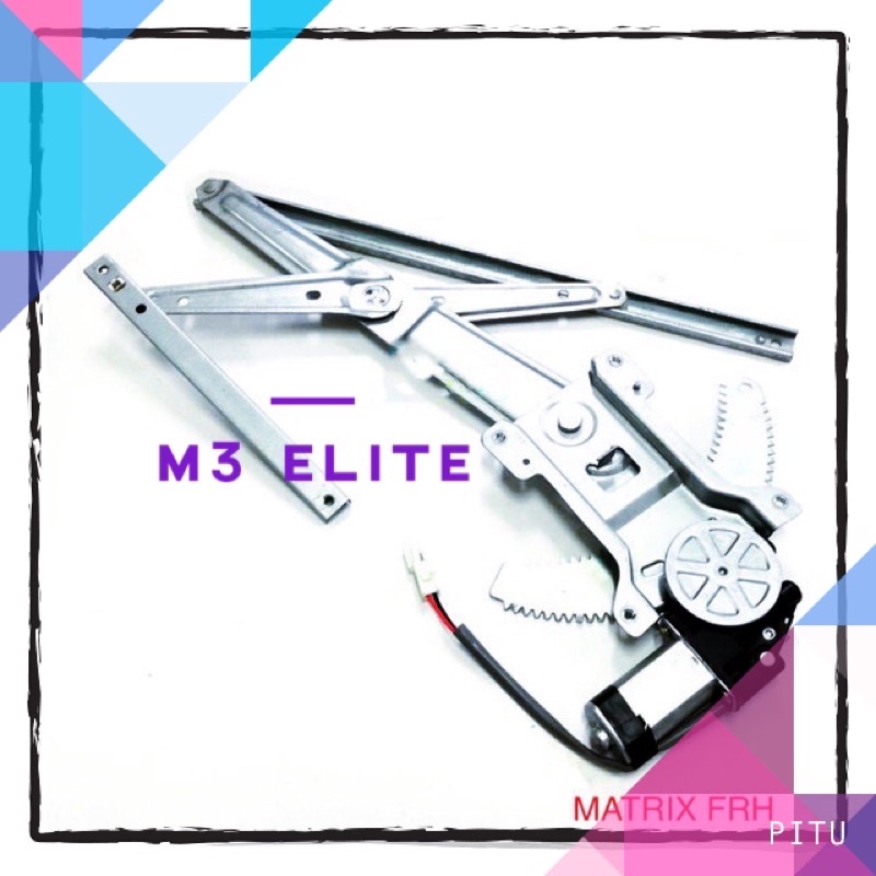 HYUNDAI MATRIX FRONT POWER WINDOW GEAR WITH MOTOR REGUALTOR GEAR WITH ...