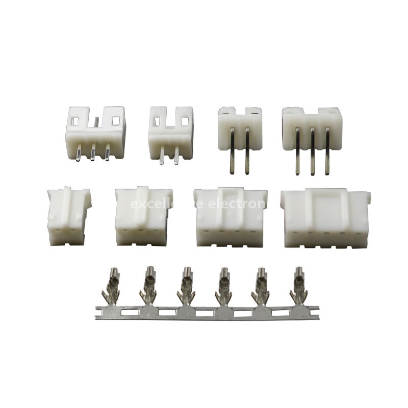 20Sets/Lot PH2.0 PH 2mm Connector Curved needle Straight needle Seat+Plug+Terminals 2P 3P 4P 5P ...