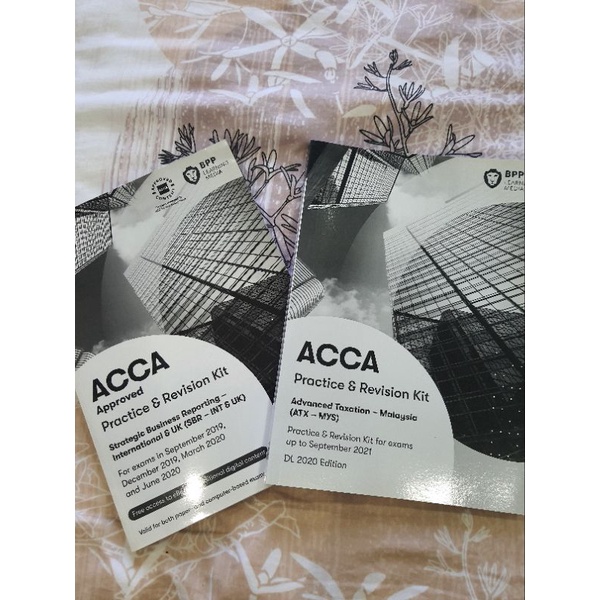 ACCA BPP Approved Practice & Revision Kit 2019 & 2020 Edition | Shopee ...