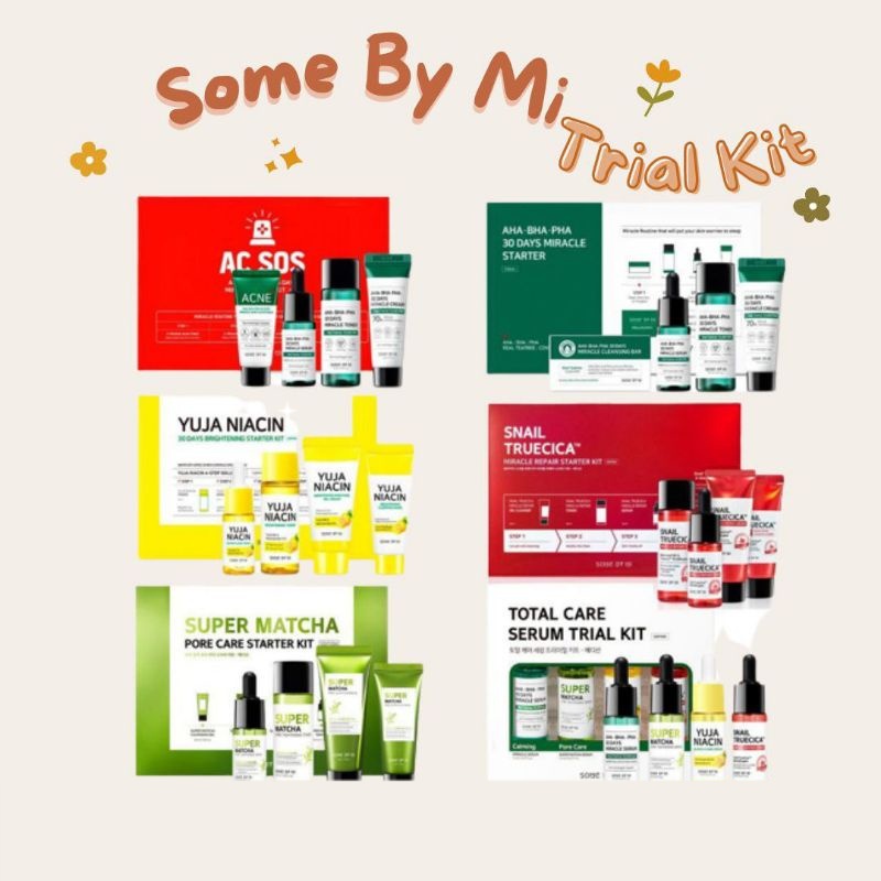 Some By Mi Trial Kit Yuja Niacin Total Care Kit Sna Truceica Super ...